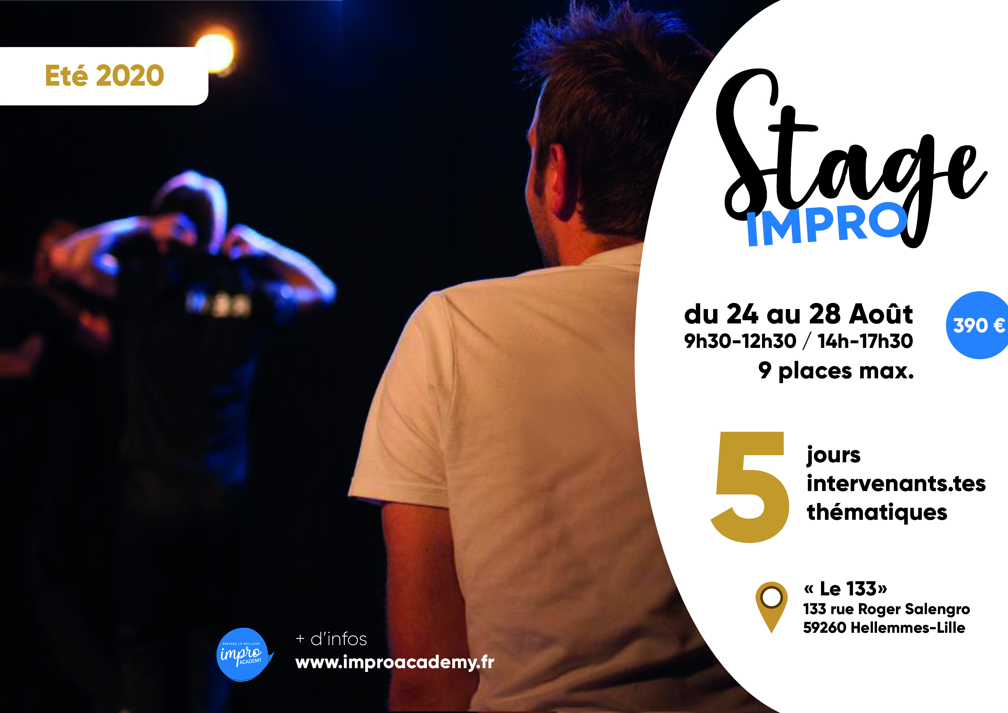 Actualités, agenda et billetterie - Impro Academy